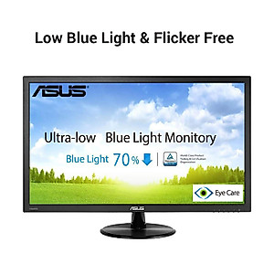 Asus LCD VP228H Gaming, 21,5'' LED,1ms,DC 100mil.,HDMI,DVI,1920x1080, speakers