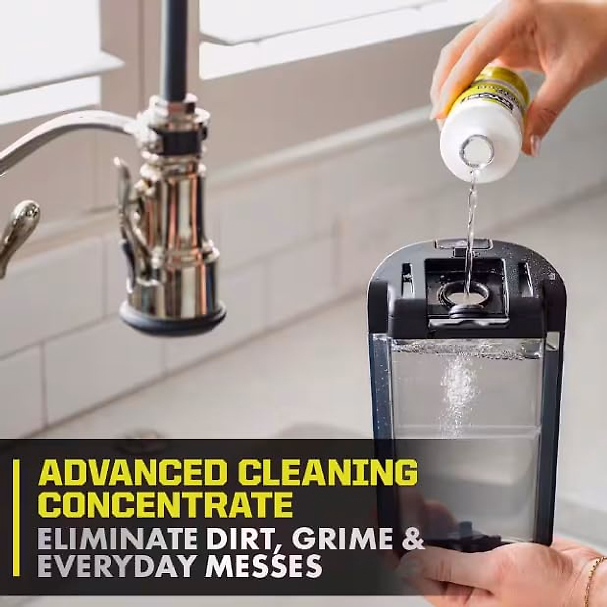 RYOBI ONE+ HP 18V Brushless Cordless Wet/Dry Stick Mop and Vacuum Kit with 4.0 Ah Battery and Charger