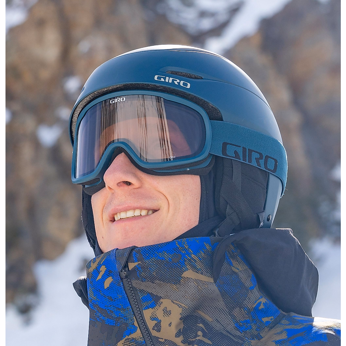 Giro Ratio MIPS Ski Helmet - Snowboard Helmet for Men, Women & Youth - Matte Titanium - Size L (59-62.5 cm)