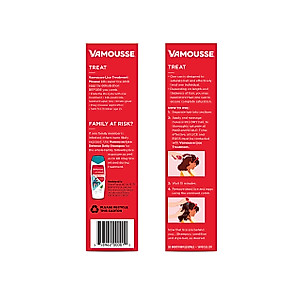 Vamousse Lice Treatment Mousse (6 fl oz), Clinically Proven to Kill Super Lice & Eggs, Easy to Apply & Rinse, Pesticide-Free & Non-Toxic, Includes Reusable Steel Comb