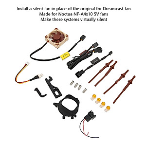 Shanrya Game Console Cooling Kit Quiet Game Grip Heat Sink for Game Controller, ShanryaImWllNT