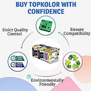Topkolor LC20E Compatible Ink Cartridge Replacement for Brother LC20E XXL with Officejet MFC-J985DW MFC-J775DW MFC-J5920DW MFC-J985DWXL MFC-J775DWXL(4 Black, 2 Cyan, 2 Magenta, 2 Yellow) 10 Pack
