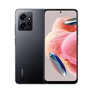 Xiaomi Redmi Note 12 4G LTE (128GB + 8GB) Global All Bands Unlocked 6.67" 50MP Triple (Tmobile Mint Tello Global) + (w/ 33W Fast Car Dual Charger Bundle) (Onyx Gray)