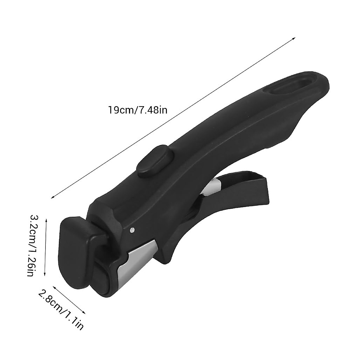 Removable Pan Handle,Detachable Removable Cookware Handle Replacement Anti-scald for All Cookware