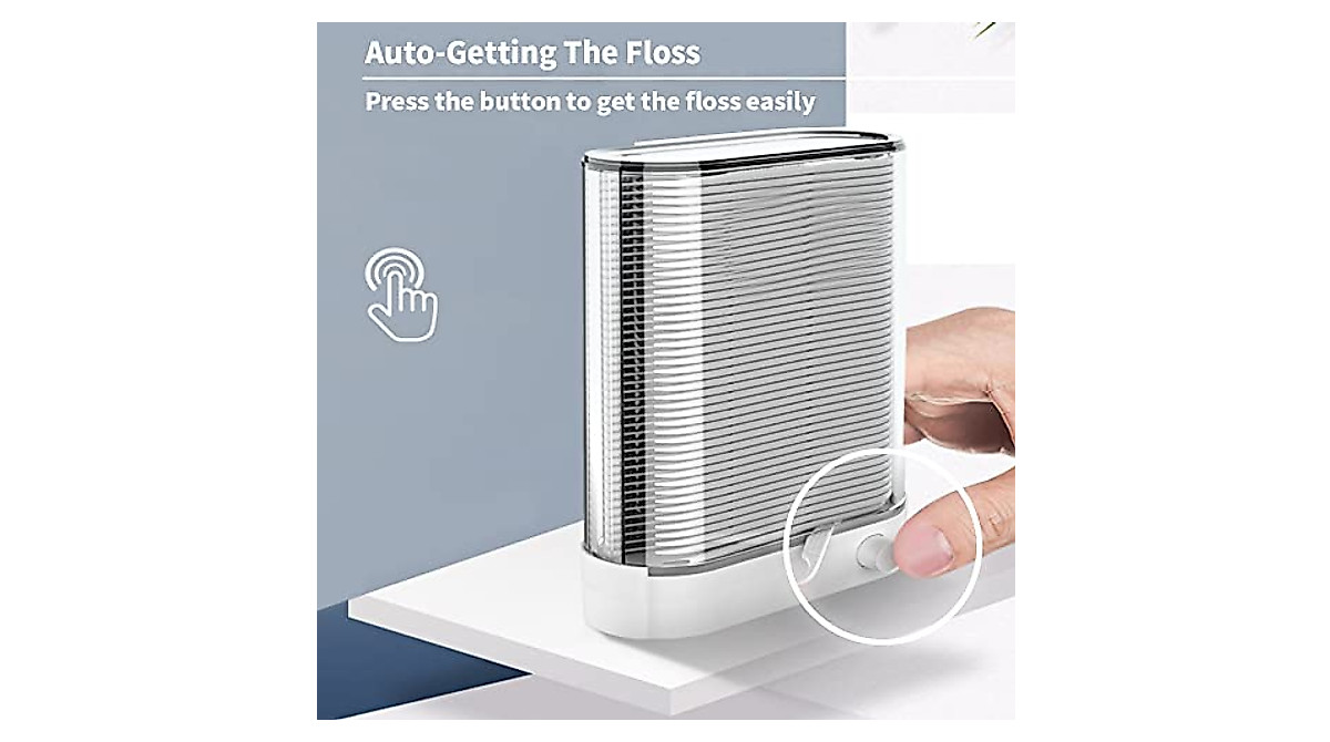 Automatic Dental Floss Holder - 88 Count Flossers