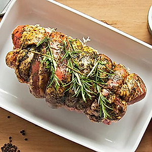 White Cotton Butchers Twine String - Ohtomber 328 Feet 2MM Twine for Crafts, Bakers Twine, Kitchen Cooking Butcher String for Meat and Roasting, Gift Wrapping Twine