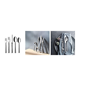 Georg Jensen Bernadotte 5-Piece Stainless Steel Flatware, 18/8