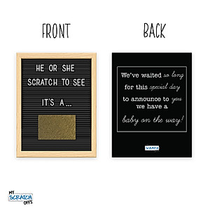 My Scratch Offs Its a Boy Letter Board Gender Reveal Scratch Off Scratcher Lottery Tickets Cards Family Friends 25 pack