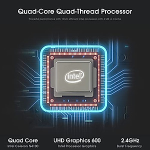 jumper Laptop 14 inch 12GB DDR4 RAM 256GB SSD,Intel Quad Core Celeron N4100, Windows 11 Thin and Light Laptops Computer, Full HD 1080P Display,HD Webcam,Dual Speakers,2.4/5Ghz WiFi,Long Battery Life