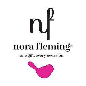 Nora Fleming Stoneware Bread Tray - Serving Platter for Appetizers, Side Dishes, and Dinners - Rectangular Design - Pair with One of Our Hand-Painted Minis - White