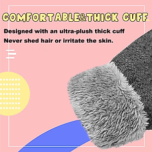 3 Pack Baby Mittens for Toddler Girls Boys, 2 Size Winter Mitten Gloves for Baby Infant Newborn Kids, Unisex Warm Fleece Lined Gloves Hand Mittens for Cold Weather-11