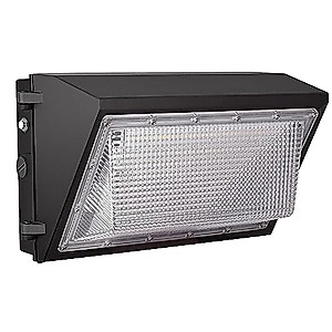 80W LED Wall Pack Light with Dusk to Dawn Photocell,10500LM 5000K Daylight ,AC100-277V Input,500W HPS/HID Replacement, Waterproof Commercial Security Lighting for Warehouses, Garage,ETL Listed