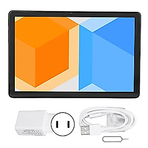 Naroote HD Tablets, 4G Calling Tablet 4G Calling 5G / 2.4G Dual Band Octa Core 64GB ROM 100-240V for Gaming for Video for Android11 (US Plug)