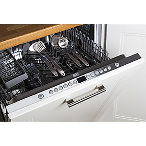 4-Piece Kitchen Utensils Set, Cooking Utensils 304 Stainless Steel Kitchen Gadgets with Spatula, Soup Ladle, Wok Spatula, Skimmer Spoon, Heat Resistant Handle and Dishwasher Safe