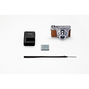 Canon PowerShot G9 X Digital Camera with 3x Optical Zoom, Built-in Wi-Fi and 3 inch LCD touch panel (Silver)