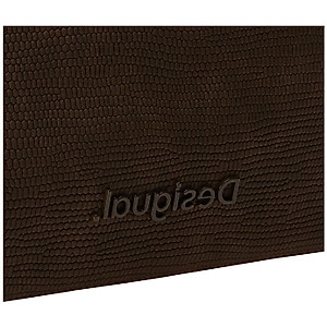 Desigual womens Small Wallets, Brown, One Size US