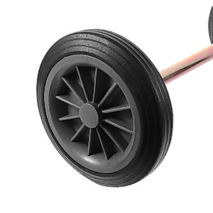 iplusmile 1 Set Trash Can Replacement Wheels Trash Can Rubber Wheel Waste Bin Replacement Wheel Rubber Wheel for Garbage Can Garbage Can Wheel Iron 48c Boutique Through Mandrel