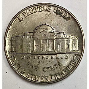 1941 P Jefferson Nickel Average Circulated F-VF