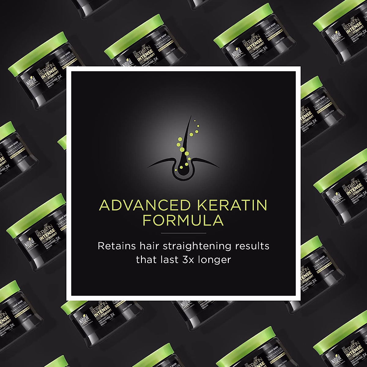 Natural FORMULA Keratin Intense Conditioner and Hair Mask Set Hair Repair Treatment