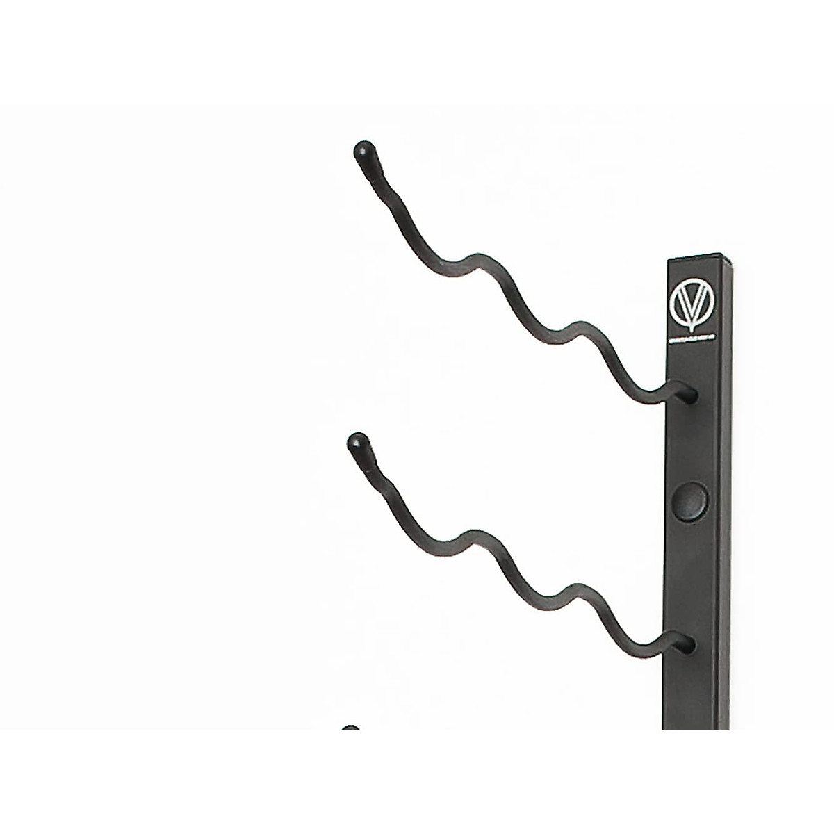 VintageView W Series Pro Wine Rack 8 - Wall Mounted Wine Bottle Rack Kit, Stylish Modern Wine Storage with Label Forward Design (72 Bottles, Matte Black)