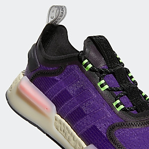 adidas Men's NMD_V3 Sneakers (Vivid Purple/White, 9)