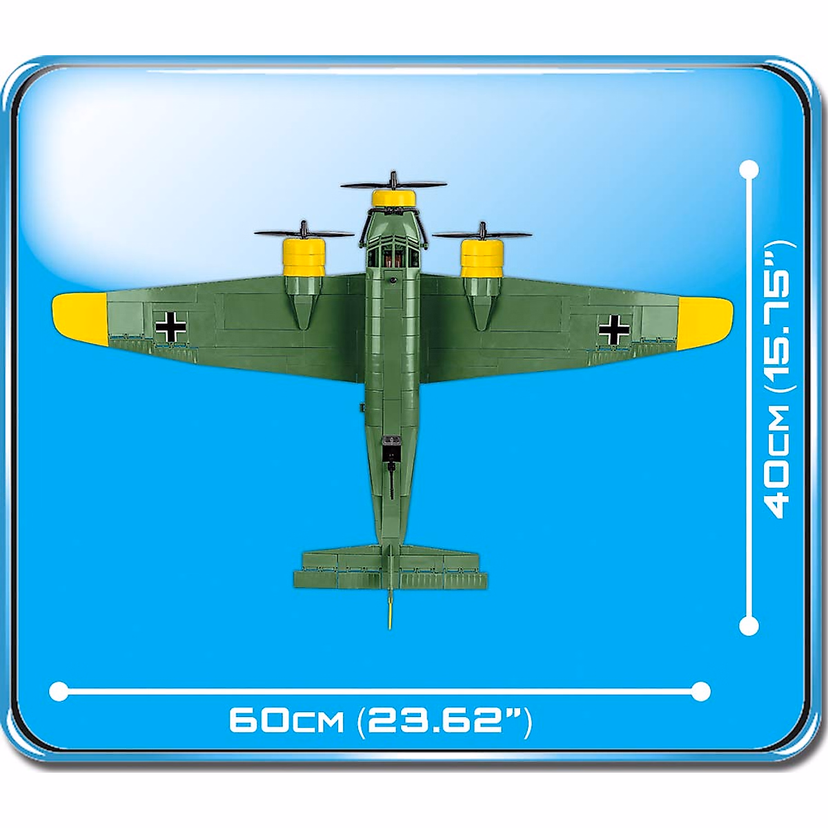 COBI Historical Collection Junkers JU 52 Plane