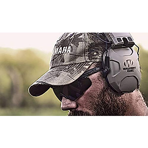 WALKER'S XCEL 100 Digital Electronic Muff W/Voice Clarity, Advanced Circuit, 4 Listening Modes, Beige (GWP-XSEM)