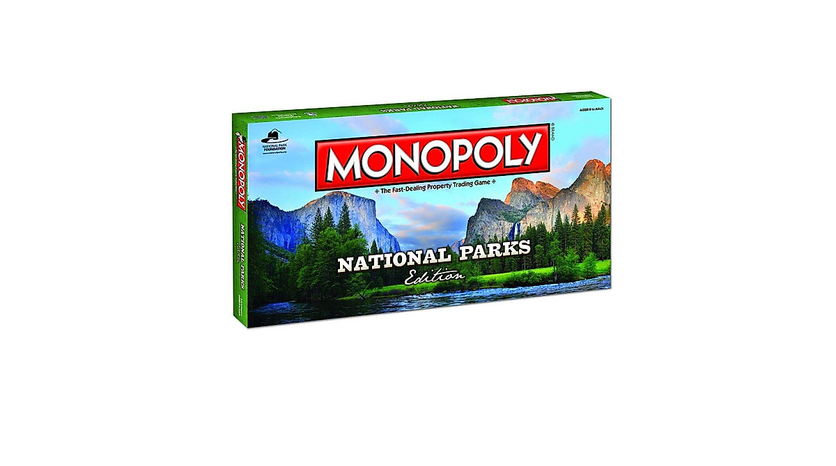 Explore USAOPOLY Monopoly National Parks Board Game