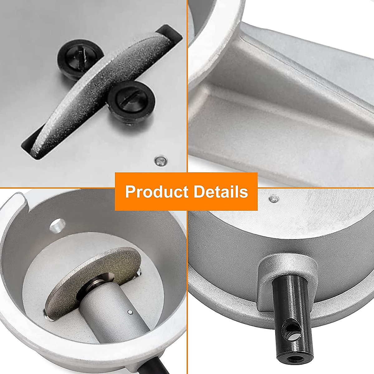 Manual Precision Piston Ring Filer End Gap Filer with 170 140 Grit Carbide Wheel Replace 80514,91089408