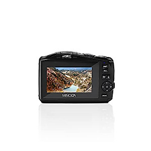 Minolta MND50 48 MP / 4K Ultra HD Digital Camera (Black)