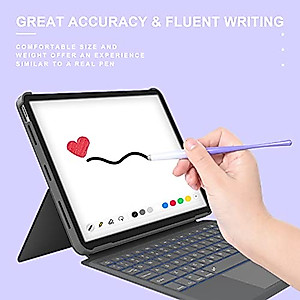Stylus Pens for Touch Screens, 4 Pack Slim Waist Stylus with 8 Extra Replaceable Tips Compatible with iPad iPhone Tablets Samsung Galaxy All Universal Touch Devices