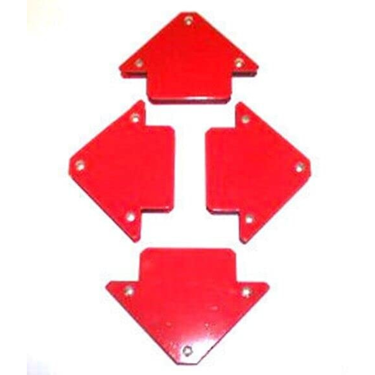 ARC-POWER for 4 Pack of 25 LB Magnetic Welding Welder's Magnet Arrow Angle Clamps 45 Degree