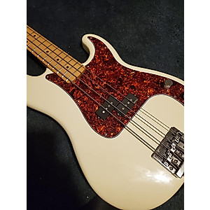 KAISH 13 Hole P Bass Style Pickguard PB Scratch Plate Bass Pickguard for USA/Mexico Precision P Bass Vintage Tortoise