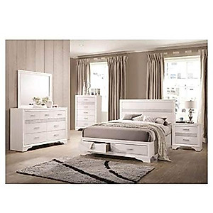 Coaster Furniture Dresser Mirror White 205114