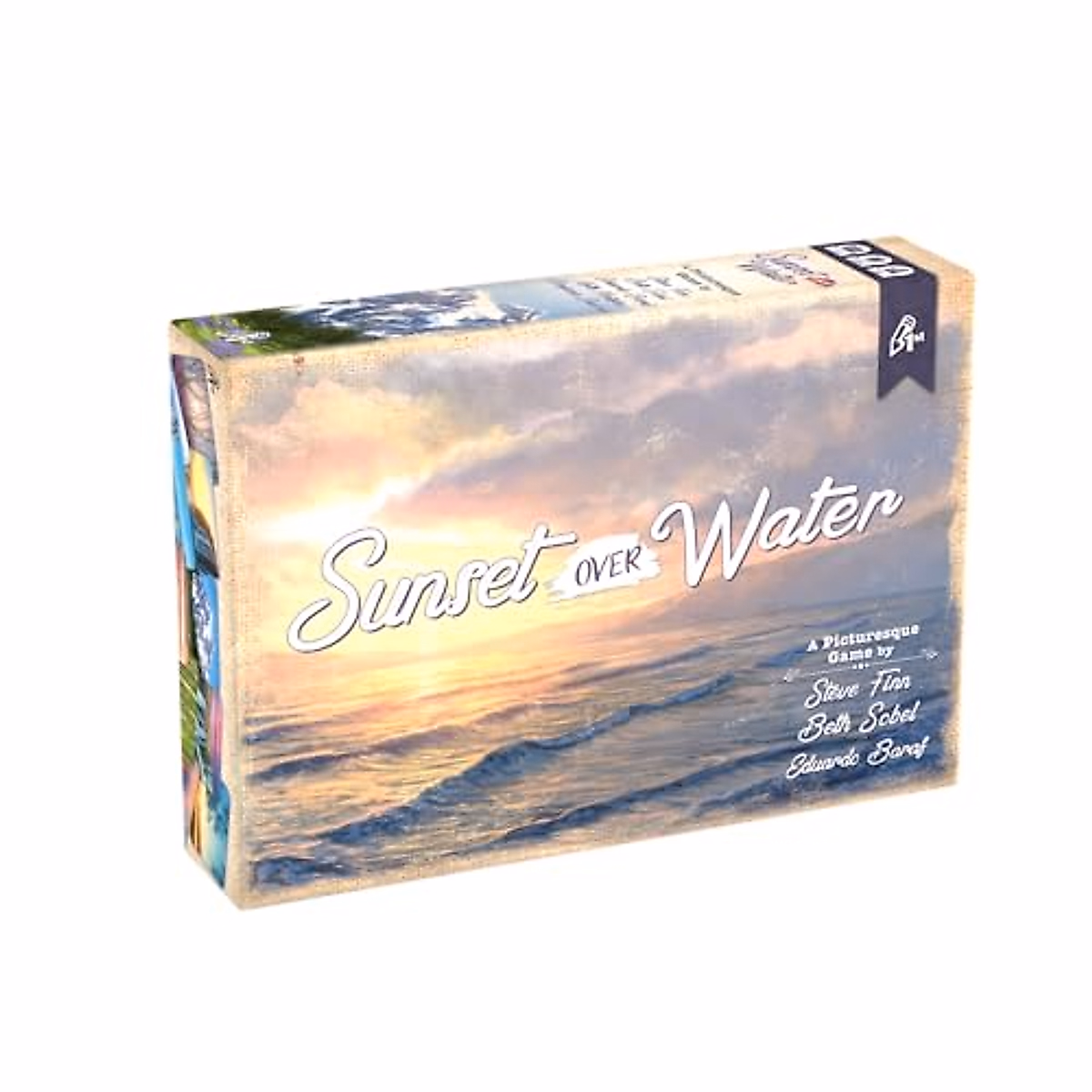 Sunset Over Water Card Game – A Picturesque Game of Painting Landscapes and Exploring Nature by Pencil First Games for 1-4 Players
