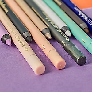 Annabelle Waterline Matte Kohl Eyeliner Pencil, Beige, Intense Colours, Matte Finish, Easy-To-Apply, Long-Lasting 10h, Waterproof, Transferproof, Cruelty-Free, 1.2 g