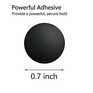 UOTOO 8 Pcs Laptop Rubber Feet(0.7 inch Diameter), Non-Slip Replacement Bottom Feet for MacBook Case (MacBook Pro/MacBook Air Shell Cover)