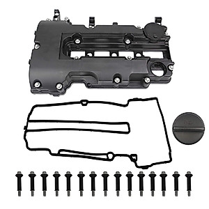 MITZONE Engine Valve Cover Compatible with 2011-2019 Chevy Cruze Sonic Volt Trax Buick Encore Cadillac ELR 1.4L Turbo Replace# 55573746 25198498 264-968