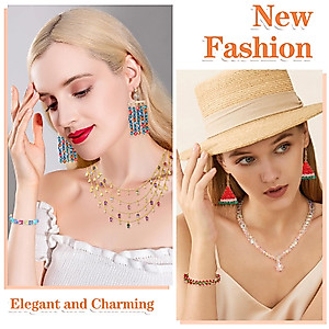 Qinzave 1401 Pieces Crystal Glass Beads for Jewelry Making Rondelle Shape Crystal Beads with Colorful Loose Beads, Assorted Crystal Faceted Beads for Bracelets, Necklace DIY Craft 4 mm 6 mm 8 mm