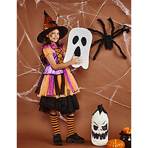 Ghost Halloween Piñata with stick - 17”x10"x 5" Perfect for Halloween Party Decorations, Photo Prop, October Birthday, Funny and Spooky Anniversary - Fits candy/favors: by Get a piñata