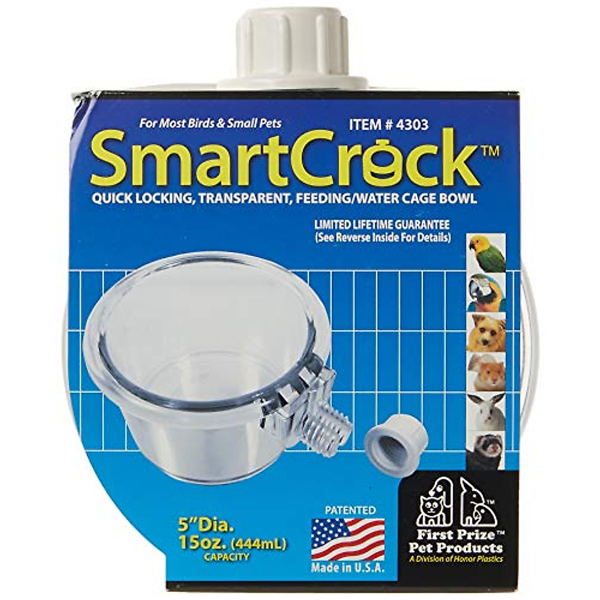 SmartCrock™ Small 5" 15 oz.(444ml) Clear