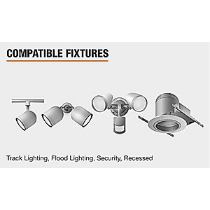 (3-Pack) EcoSmart R20 Daylight LED, Dimmable, 600-Lumen, 5000K, 8-Watt (50-Watt Equivalent) Light Bulb, E26 Medium Base