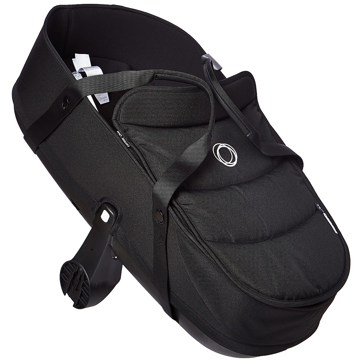 Bugaboo Bee 6 Bassinet Complete Newborn Stroller Accessory - Easily Connect to Bee 6 Stroller - Black