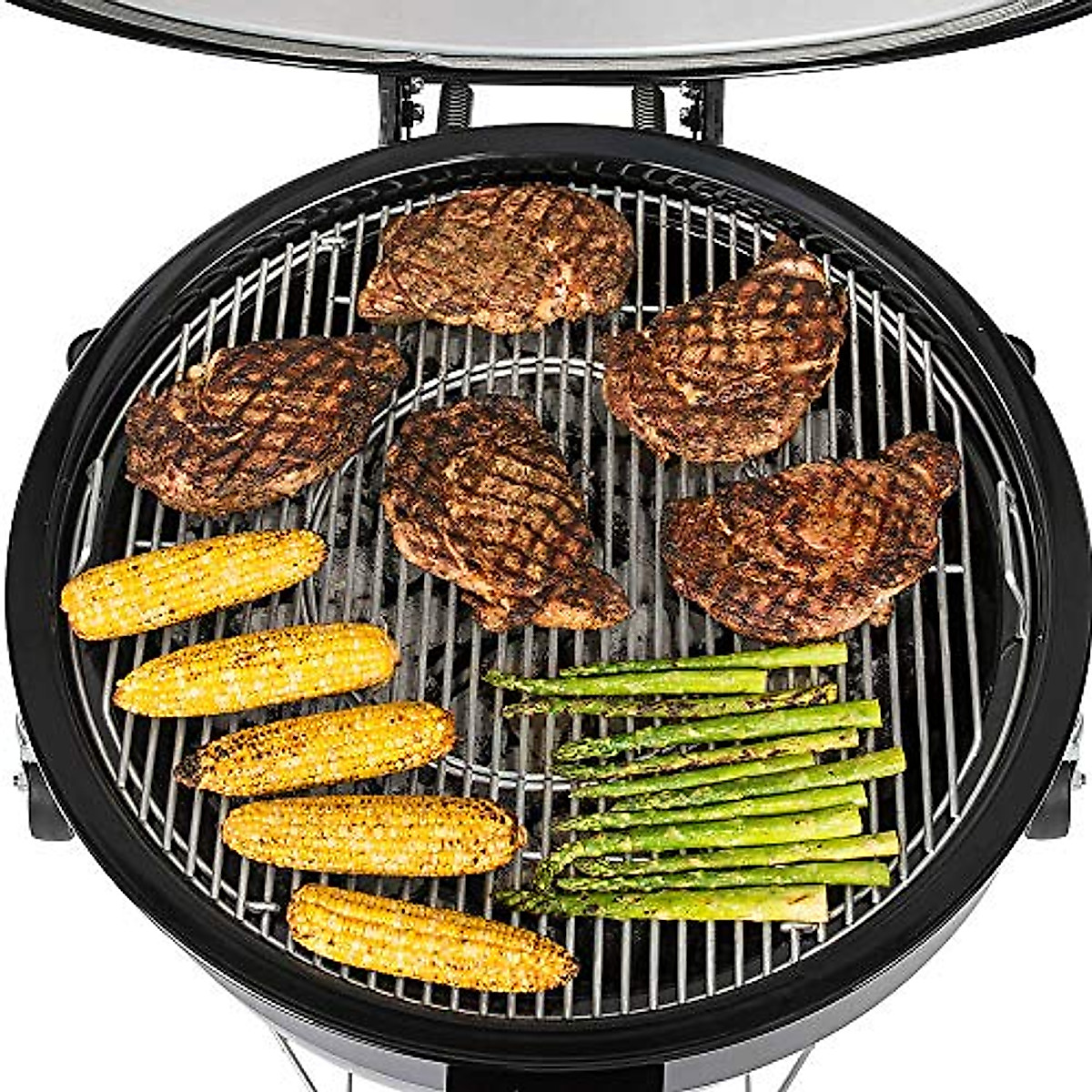 Weber Summit Kamado S6 Charcoal Grilling Center, Black