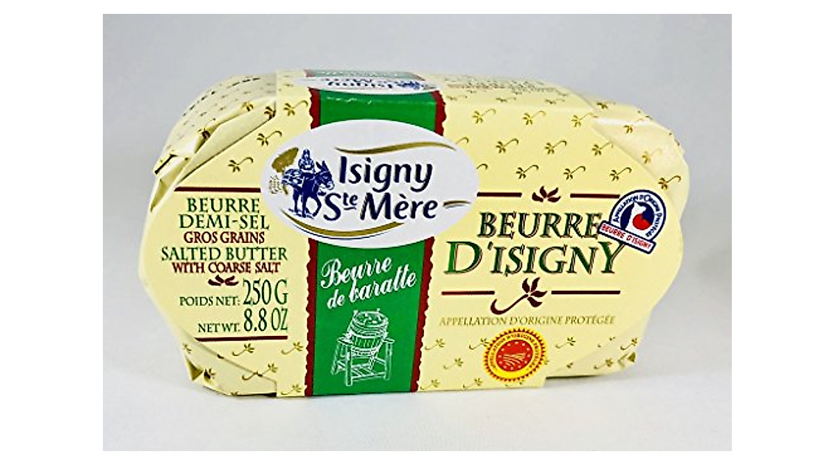 Beurre D'Isigny French AOP Butter | Coarse Sea Salt