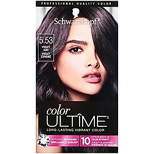 Schwarzkopf Color Ultime Permanent Hair Color Cream, 5.53 Violet Ash