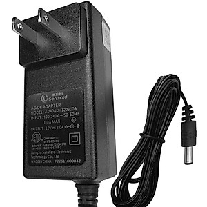 [UL Listed] 12V 3A AC/DC Adapter Compatible with Model ZF120A-1203000 ZF120A1203000 12VDC 3 A DC12.0V 3000mA 12.0V 3.0A 36W 12 VDC Switching Power Supply Cord Cable Battery Charger PSU (w/Barrel Tip)