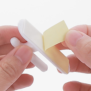 Grevosea 8 Pieces Blind String Holder,Blind Cord Holder Cord Safety Blind Pull Blind Cord Twister Safety Blind Cord Hooks Blind Cord Wrap Cleat for Home Office Study Bedroom Bay Window Use