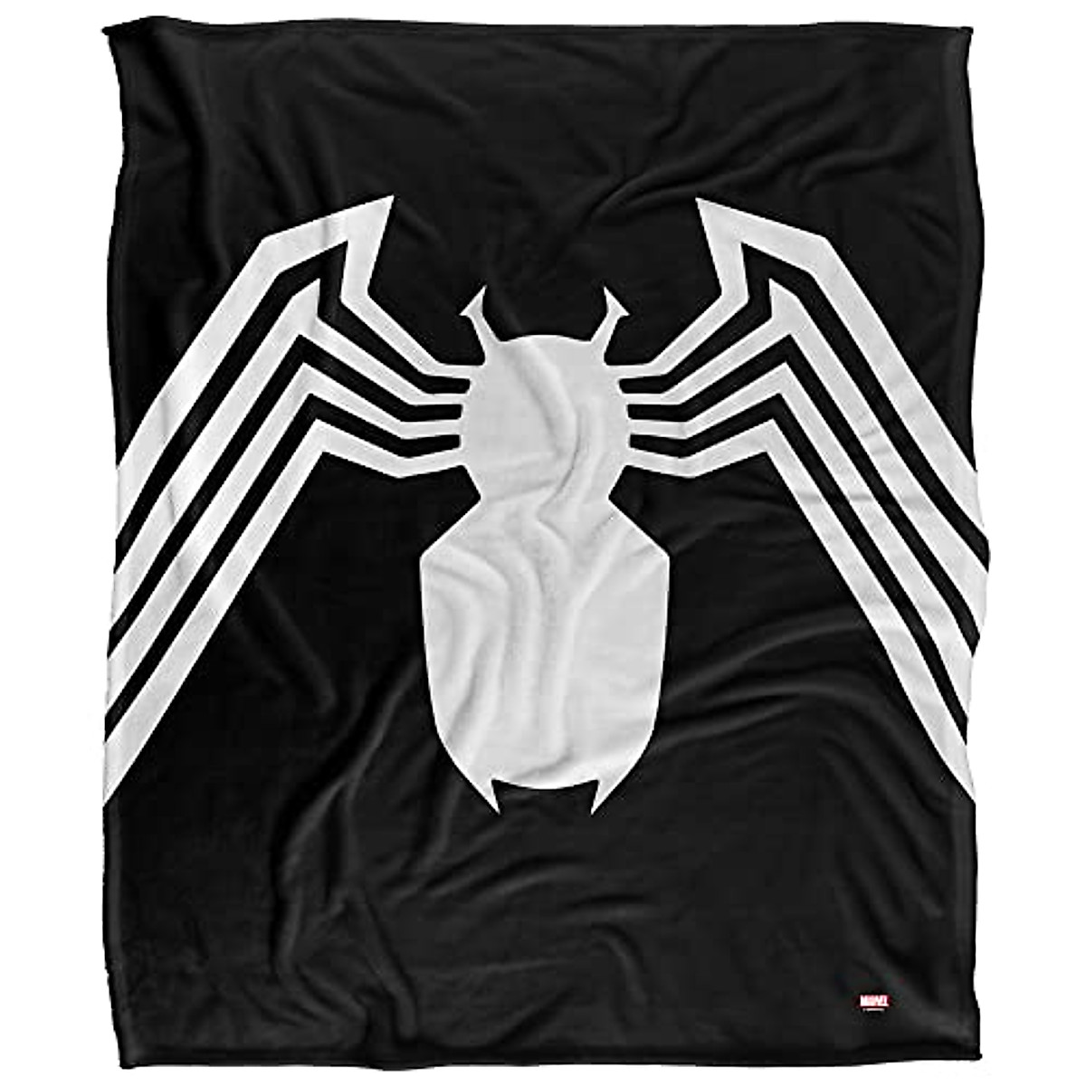 Marvel Spider-Man Blanket, 50"x60", Venom Suit, Silky Touch Super Soft Throw Blanket