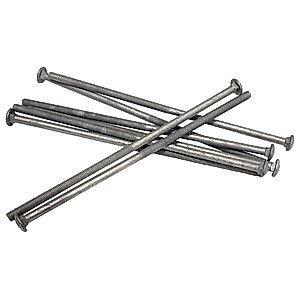3/8" - 16 x 12 Carriage Bolt | Round Head | Hot Dip Galvanized | 35pcs Box